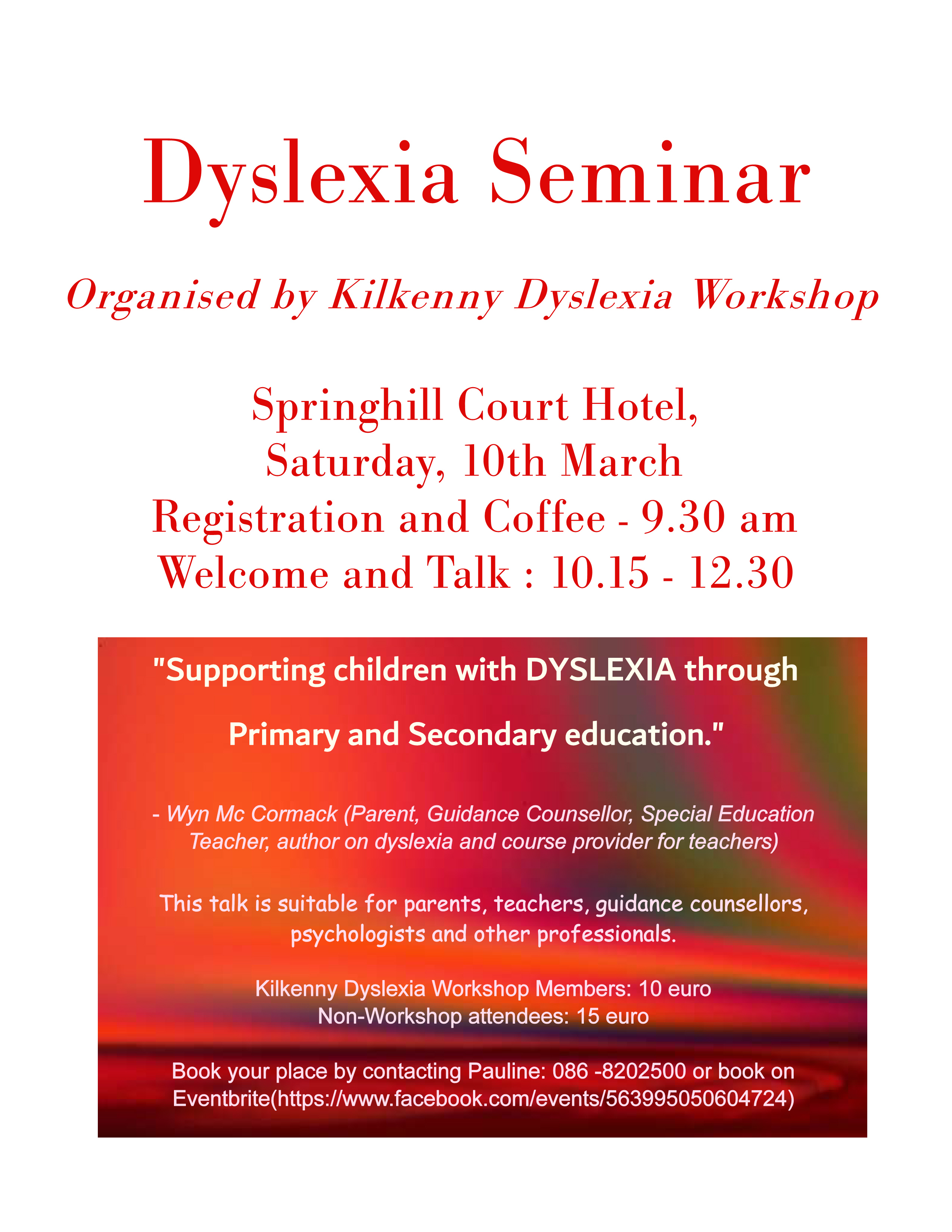 Supporting Children with Dyslexia through Primary and Secondary ...