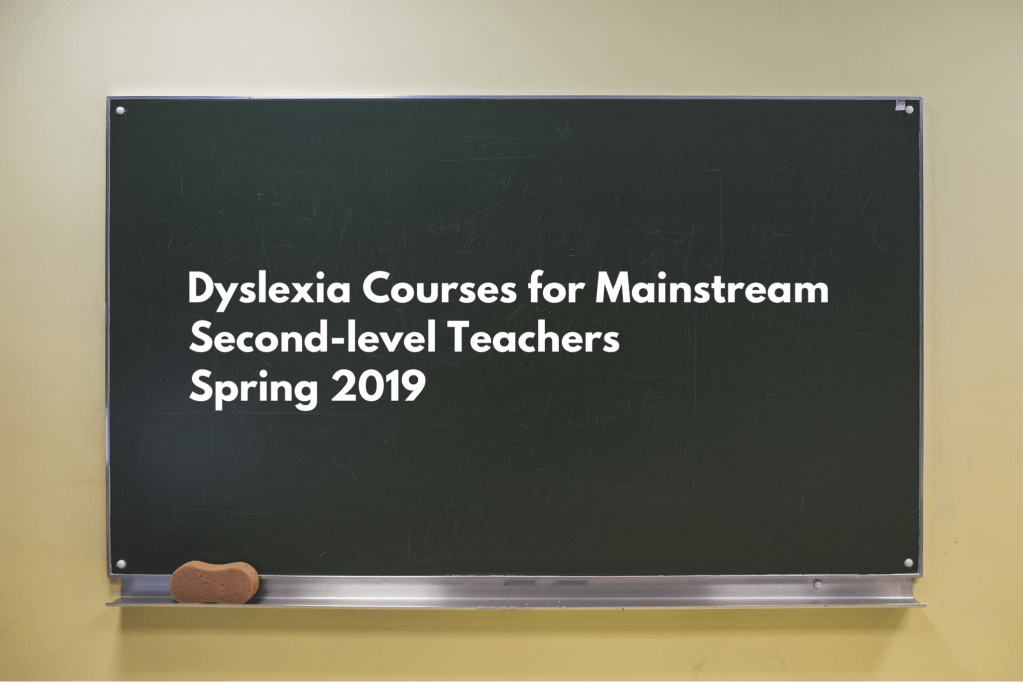 Dyslexia Courses for Secondary Teachers – Kilkenny Dyslexia Workshop