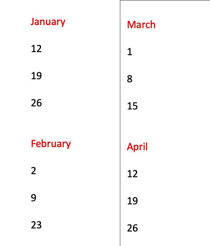 Spring 2024 Workshop Calendar – Kilkenny Dyslexia Workshop